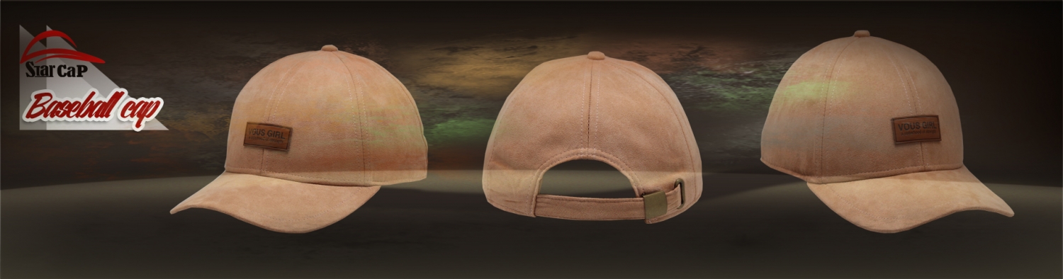 Custom Suede Baseball Cap with PU Patch | StarCap
